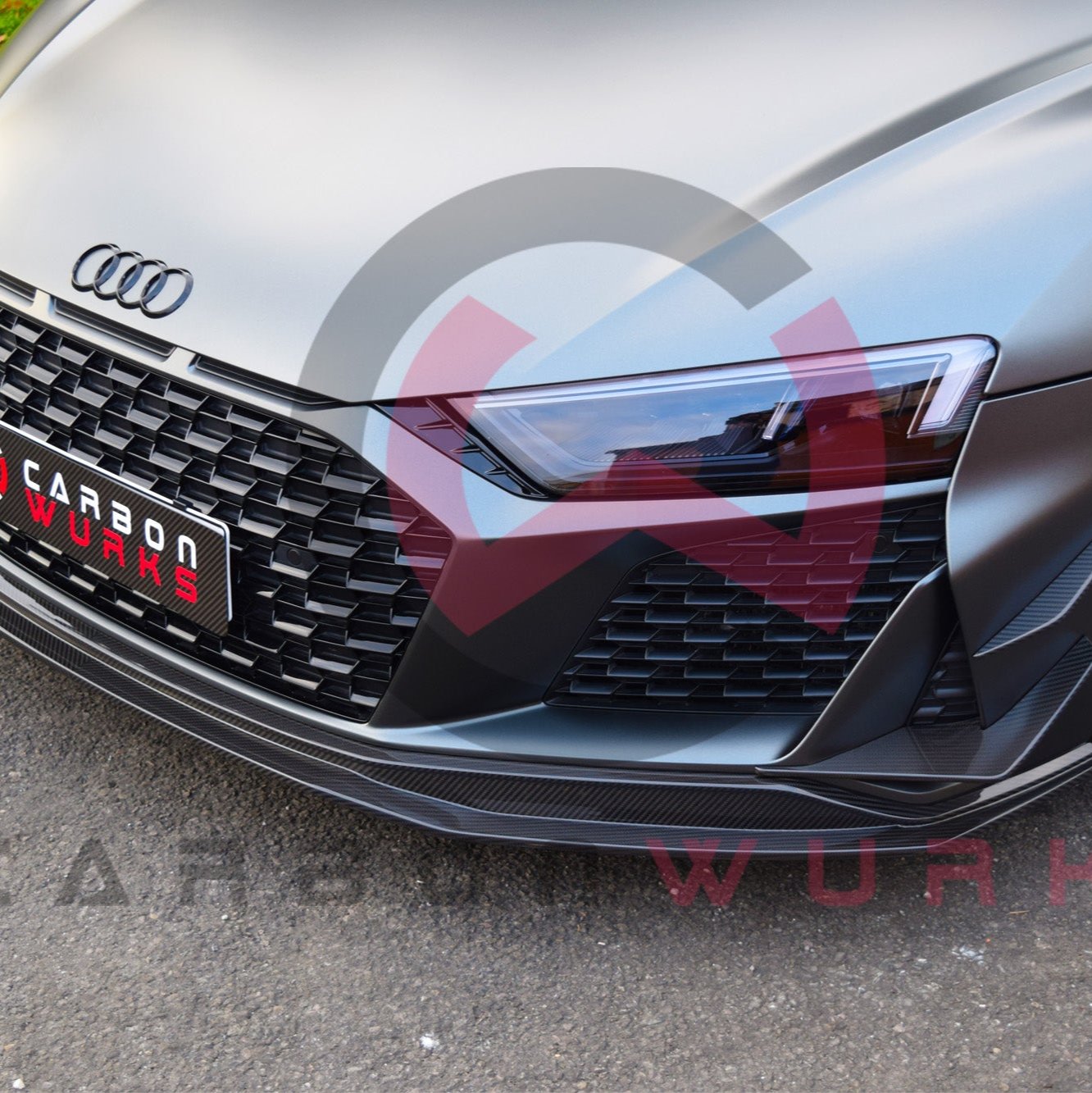 Audi R8 4S Facelift GT Carbon Fibre Front Splitter – AUTOBUNCH®