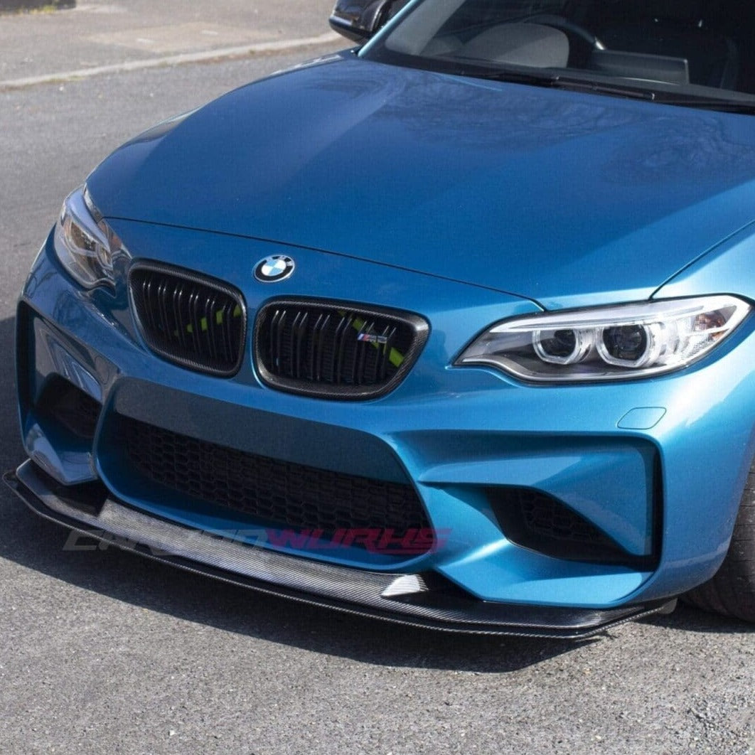 BMW M2 GTS CARBON DOUBLE FRONT SPOILER – AUTOBUNCH®
