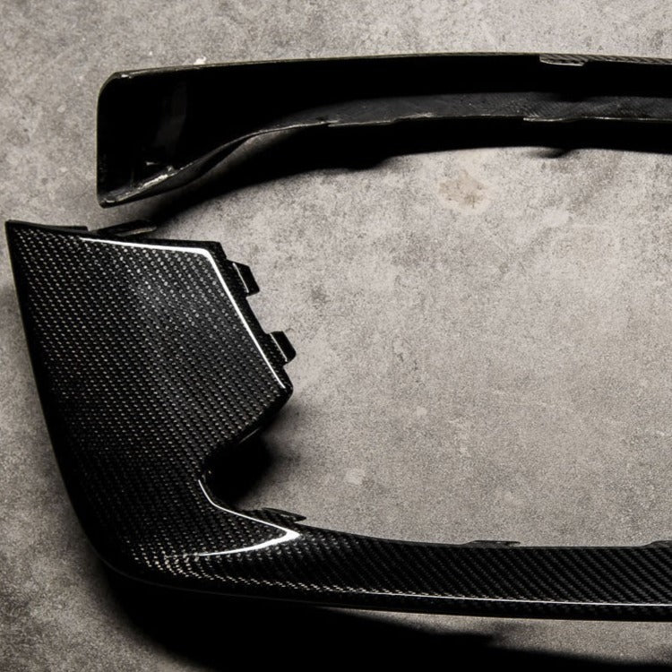 GT350 Front bumper panels Carbon Fiber Ford Mustang 2015-2018 – AUTOBUNCH®