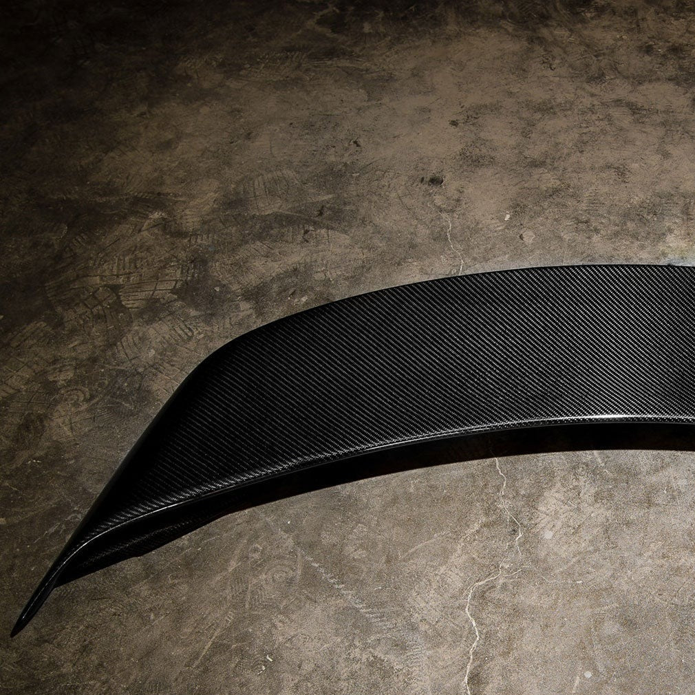 GT350 "R" Rear Wing Carbon Fiber OEM-Style / Ford Mustang GT350 2015-2 ...