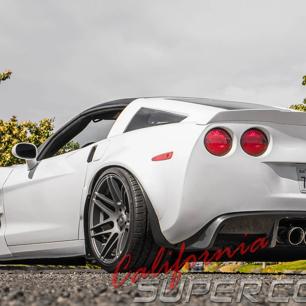 Rear Quarters ZLR Super Wide ZR1-Style | C6 Corvette Coupe – AUTOBUNCH®
