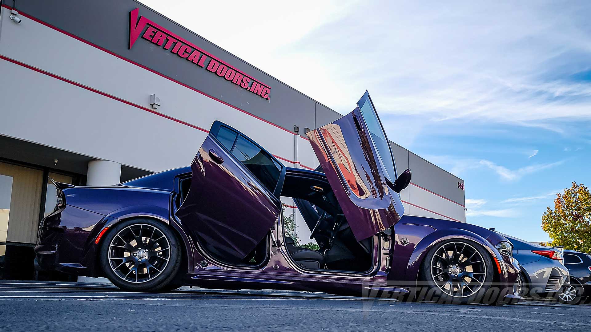 Rear Vertical doors kit compatible Dodge Charger 2011-2022: Rear ...