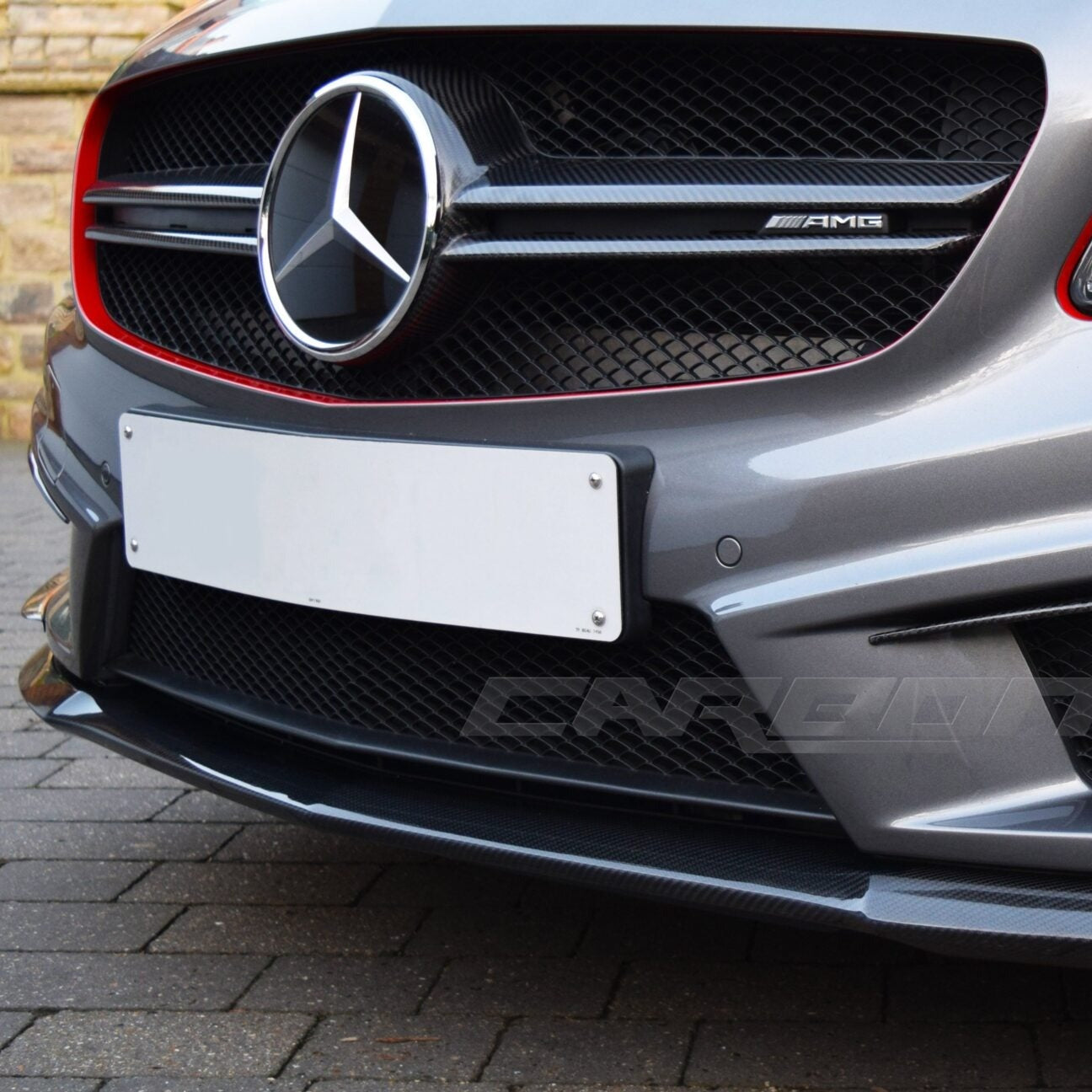 MERCEDES A45 AMG CARBON FIBRE FRONT SPOILER – AUTOBUNCH®