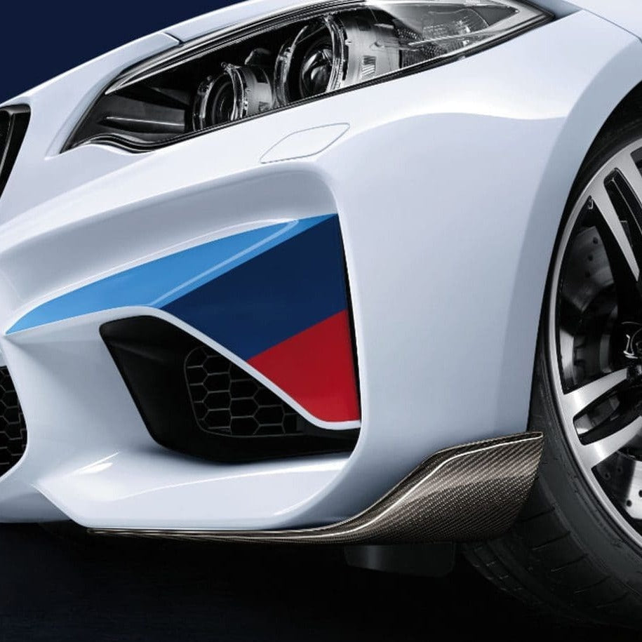 BMW M2 CARBON FIBRE M PERFORMANCE FRONT WINGLETS SPOILERS – AUTOBUNCH®