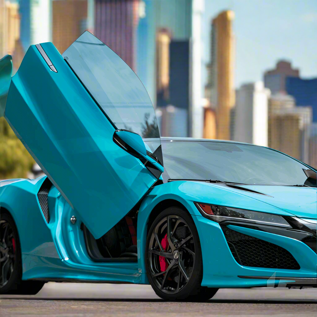 NSX Lambo Doors | Acura NSX With Butterfly Doors – AUTOBUNCH®