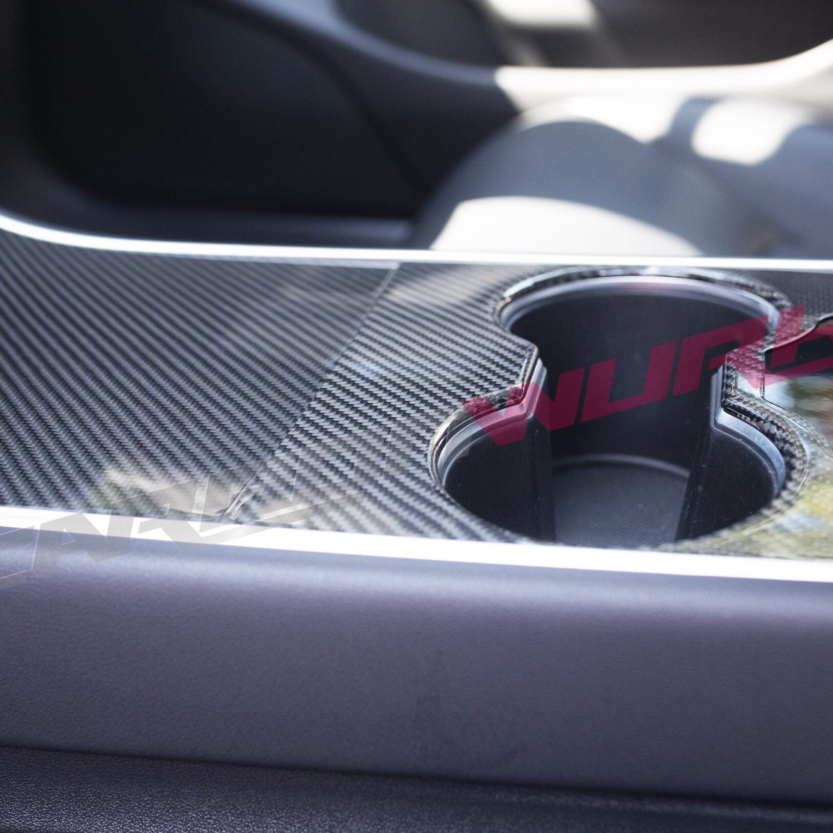 TESLA MODEL 3 CARBON FIBRE CENTRE CONSOLE COVERS – AUTOBUNCH®