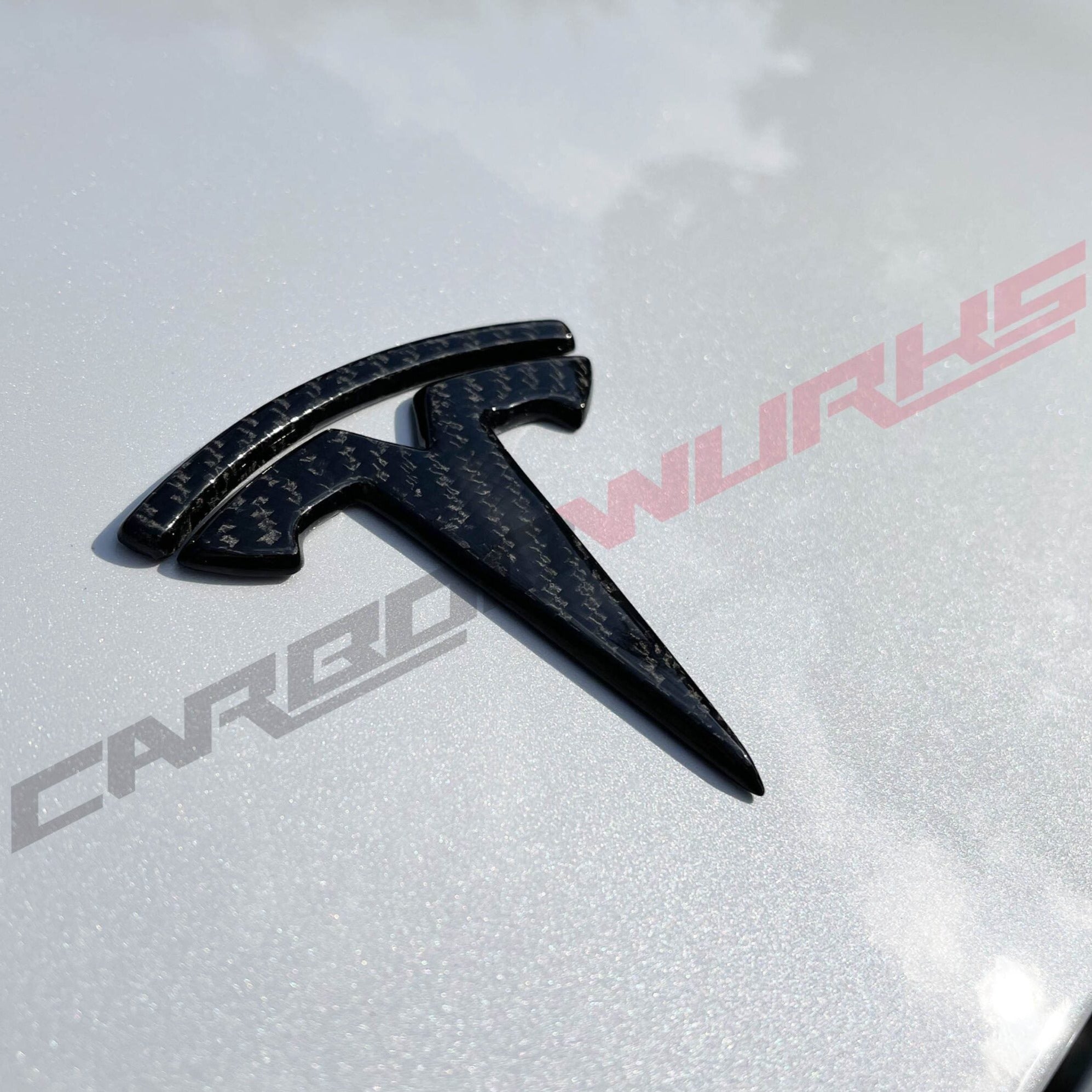 TESLA MODEL 3 CARBON FIBRE BADGE SET (FRONT & REAR) – AUTOBUNCH®