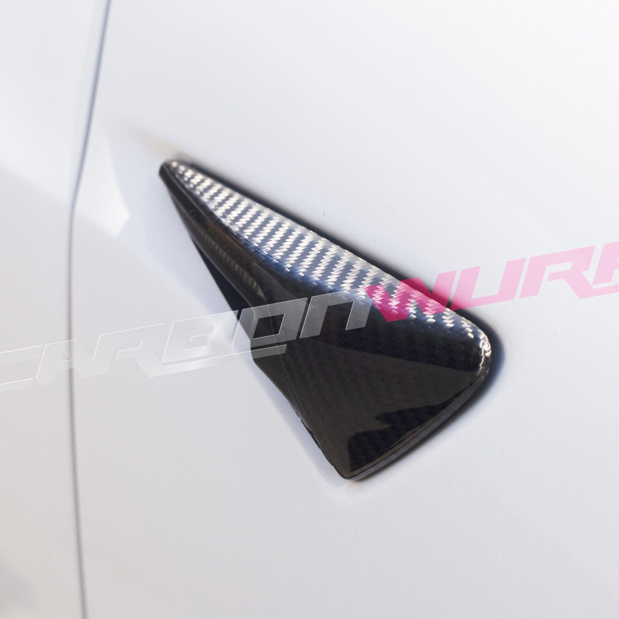 TESLA MODEL 3 CARBON FIBRE FRONT CAMERA COVERS – AUTOBUNCH®