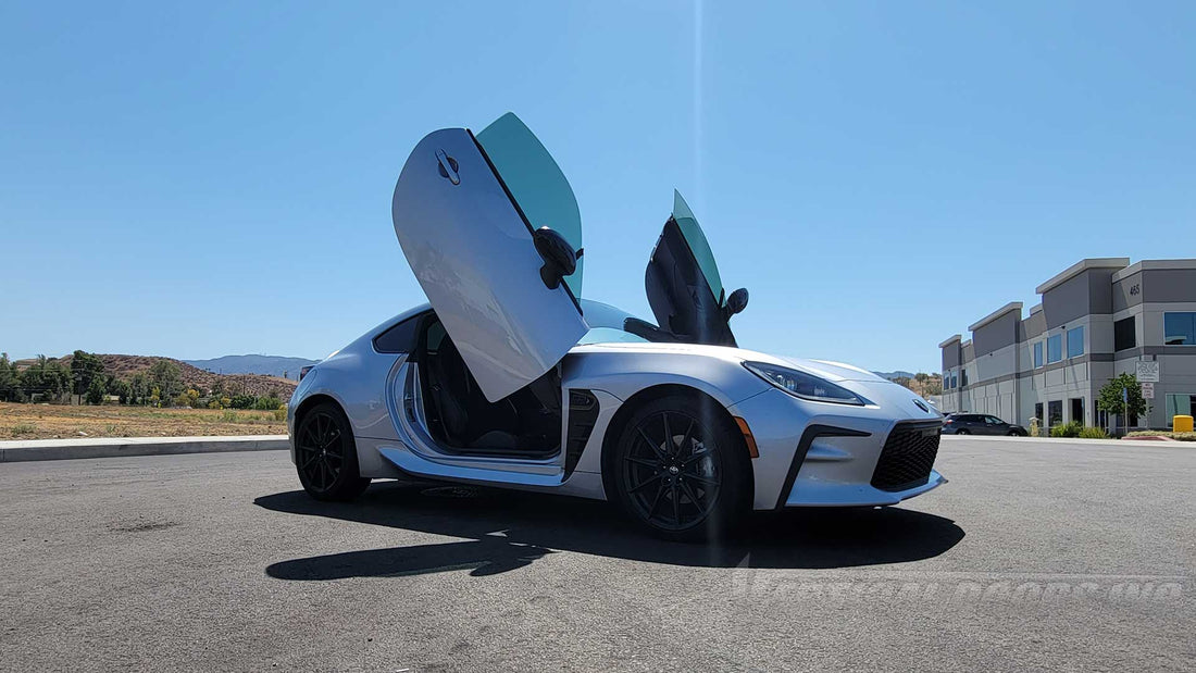 Toyota GR86 Lambo Doors Kit | Vertical Doors, Inc Direct Bolt-On ...
