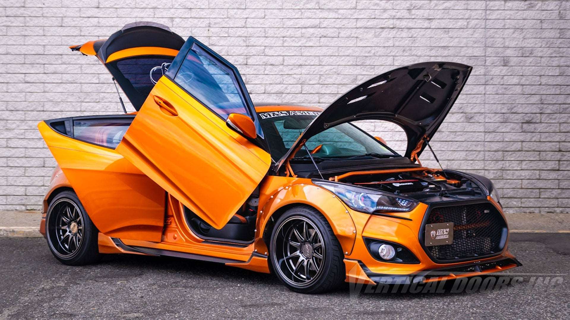 Customize Your Hyundai Veloster 2011-2018 with Vertical Doors Kit ...