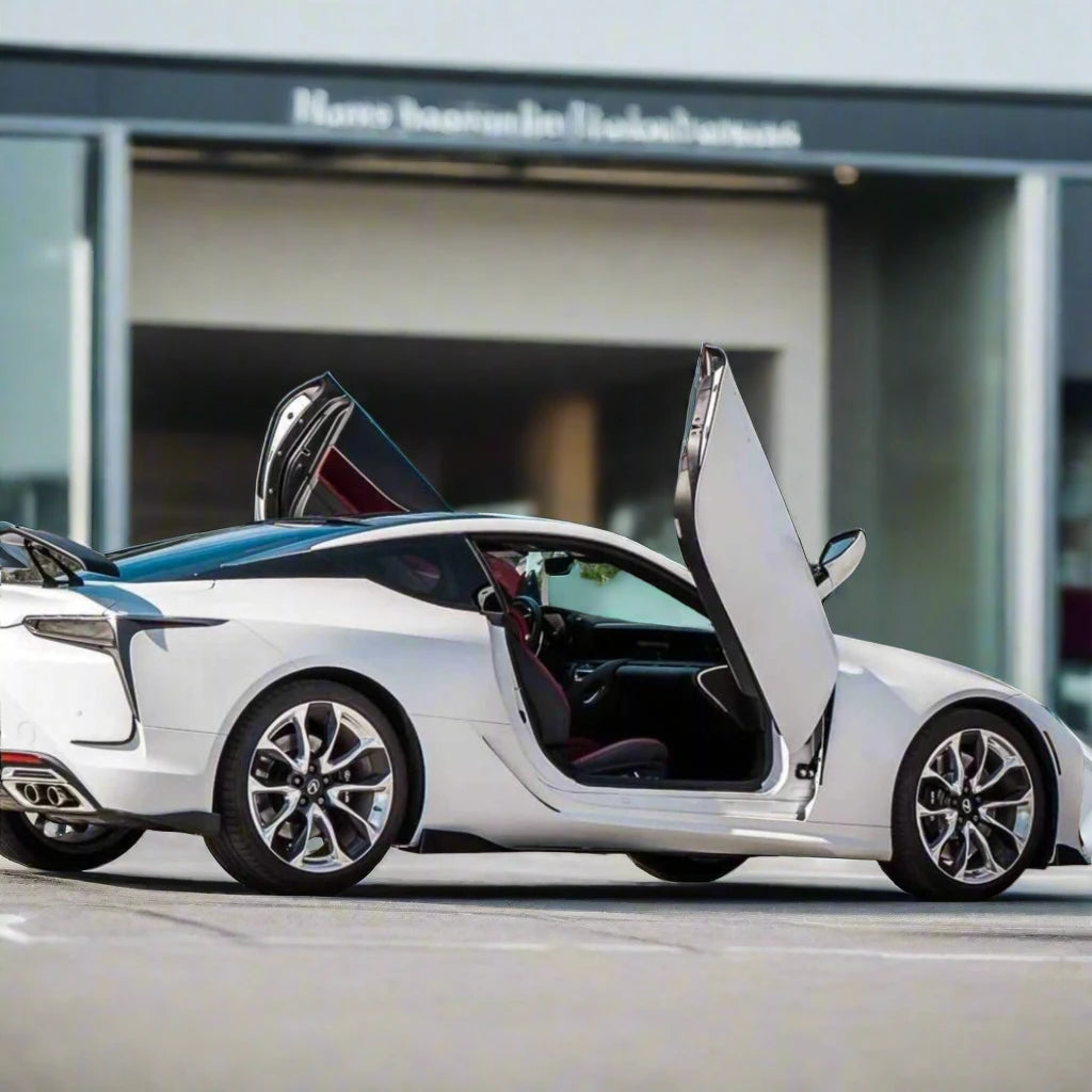 Lexus LC500 Lambo Doors | LC500 With Vertical Doors 2018-2023 – AUTOBUNCH®