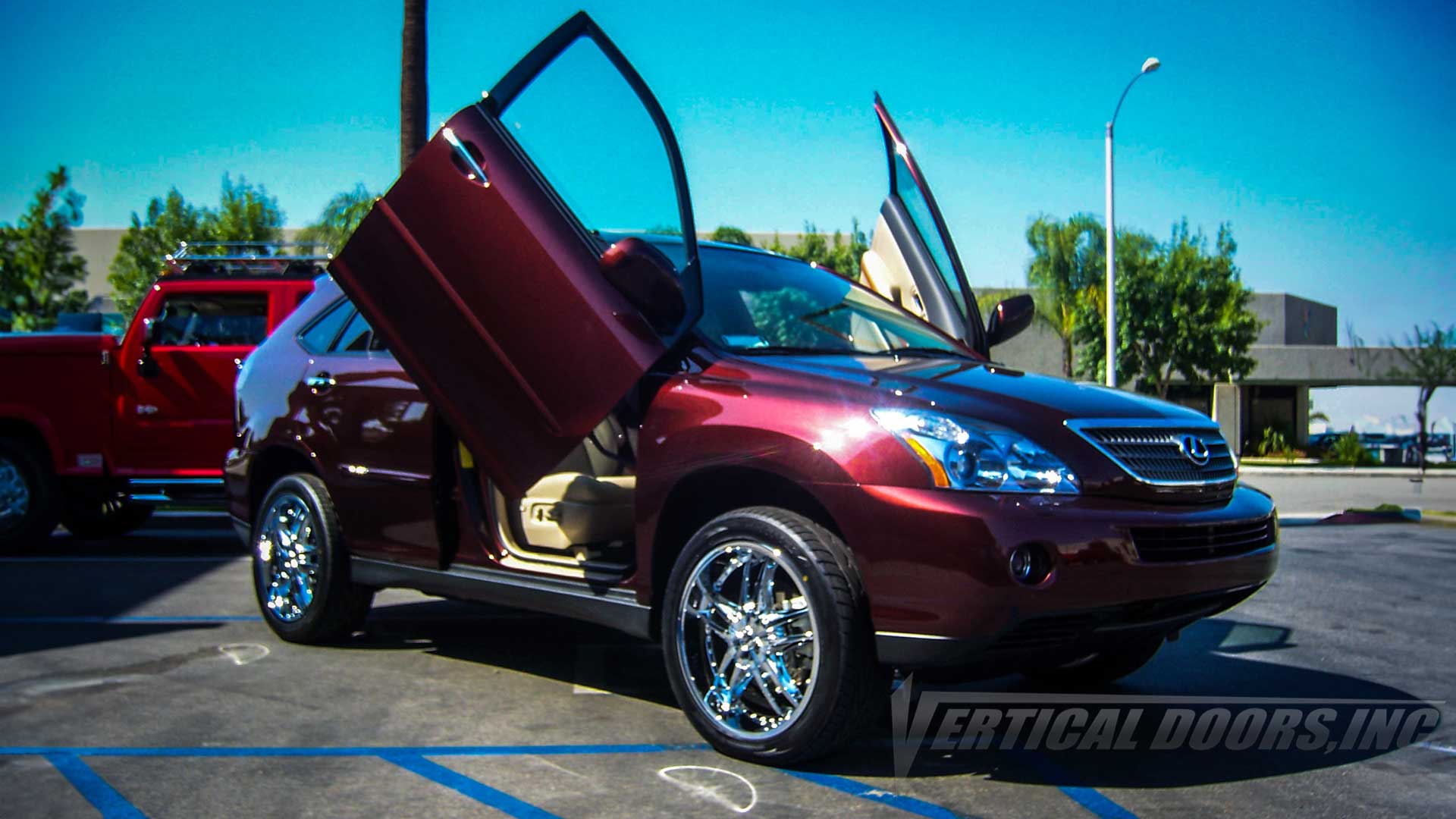 Elevate Your Lexus: RX 400H 2004-2009 Vertical Doors Kit – AUTOBUNCH®