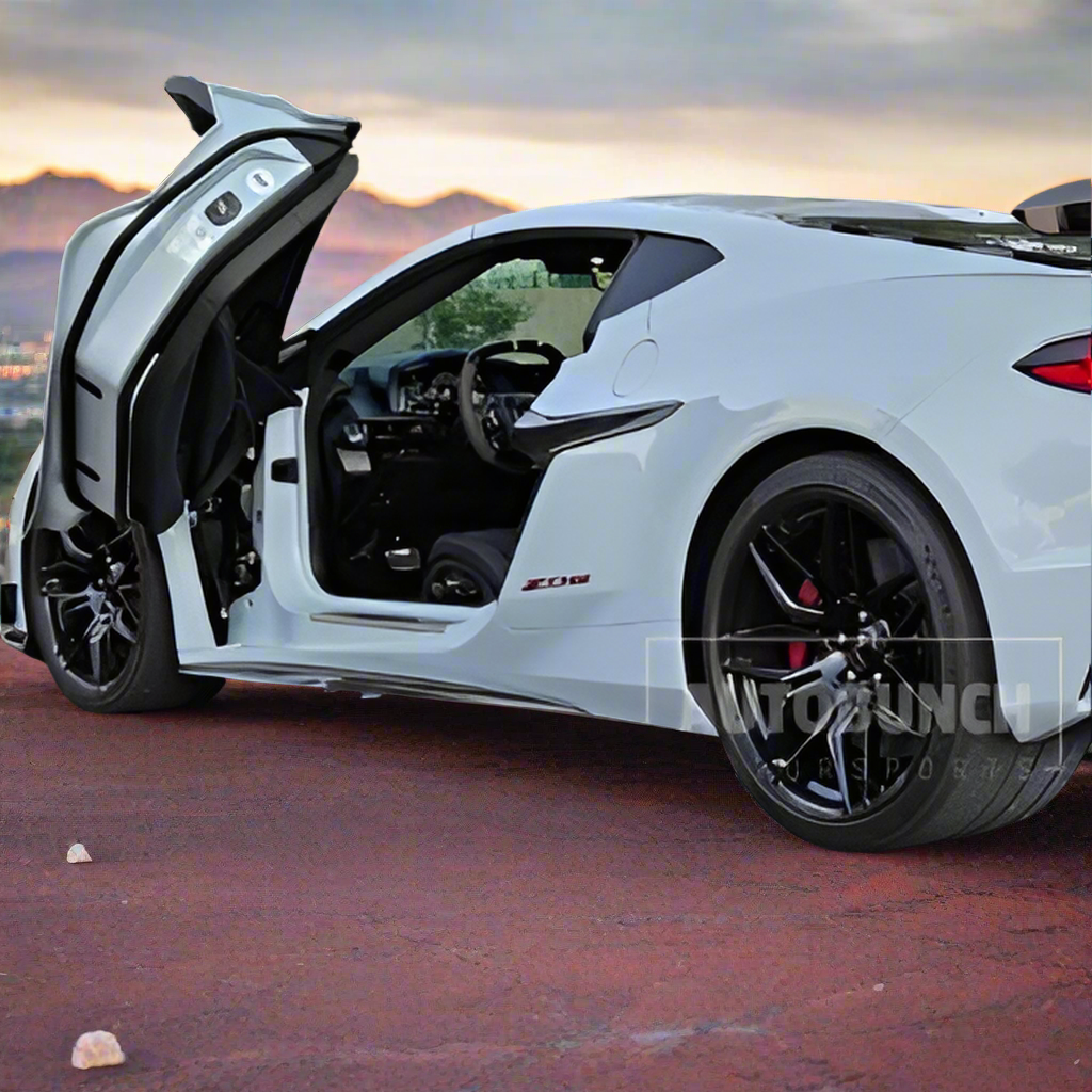 C8 Corvette ZLR Butterfly Doors VDI Kit | Fits Z06 & Stingray – AUTOBUNCH®