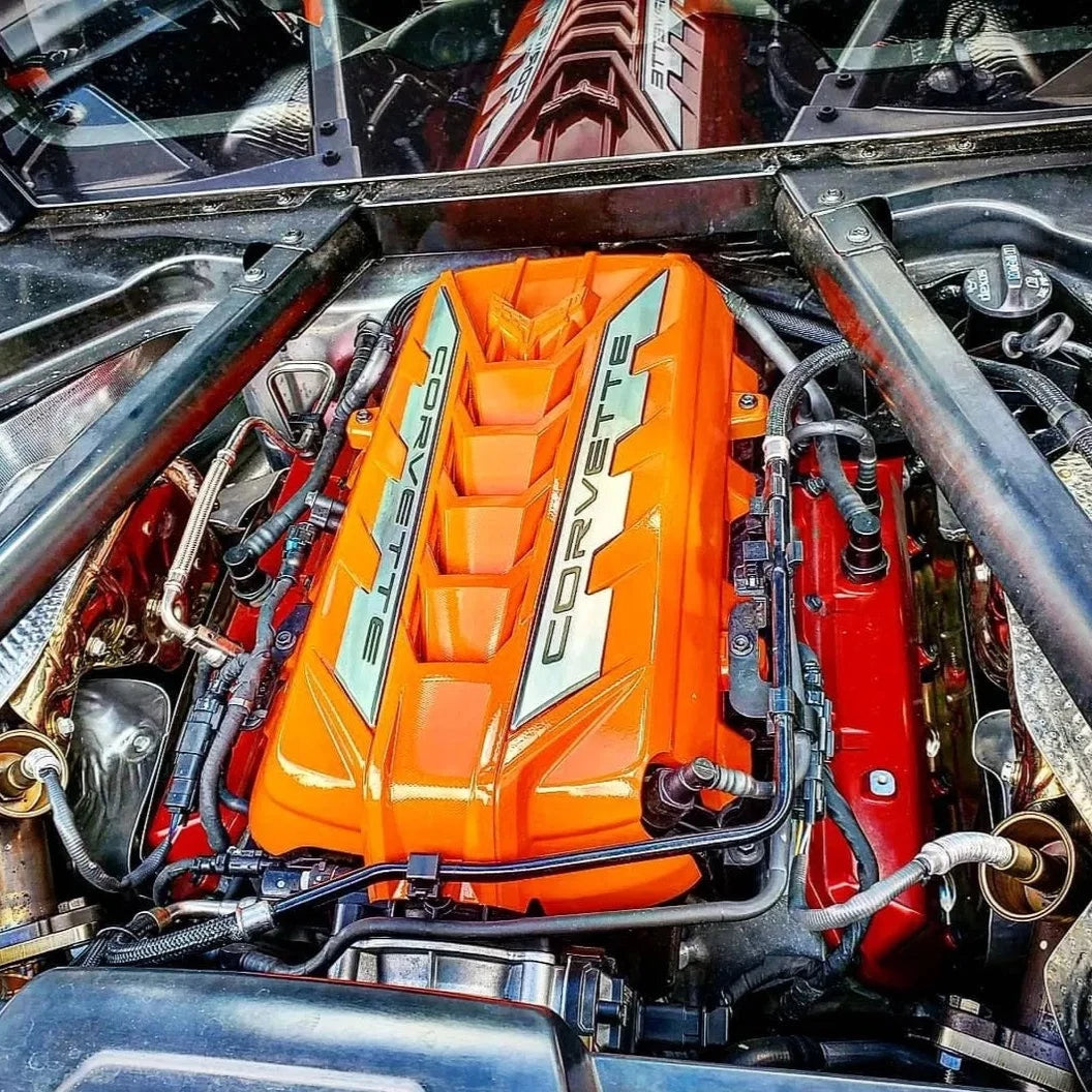 C8 Engine Cover - Custom Paint Options Fits Stingray Coupe 2020-2024 ...